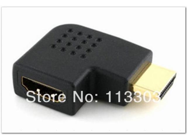 20pcs Converter HDMI-compatible HDMI Male to HDMI Female 90 Degree ...