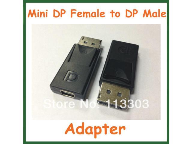 100pcs DP DisplayPort Converter - Mini DP Female to DP Male Computer ...