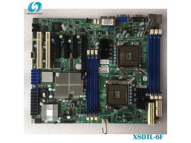 100% Working For SuperMicro X8DTL-6F 1366-pin Dual-Channel X58 ...