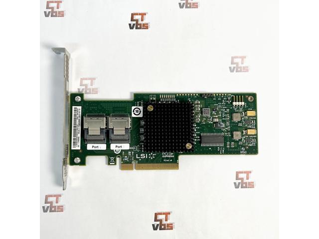 LSI 9200-8i (9211-8I) RAID Controller Card 6Gbps SAS PCI E HBA IT Mode ...