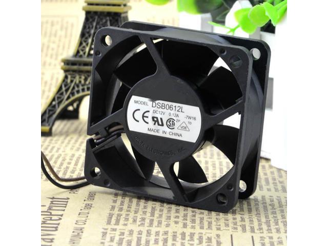 DSB0612L 6W63 6025 6CM 12V 0.12A mute CPU chassis fan - Newegg.com