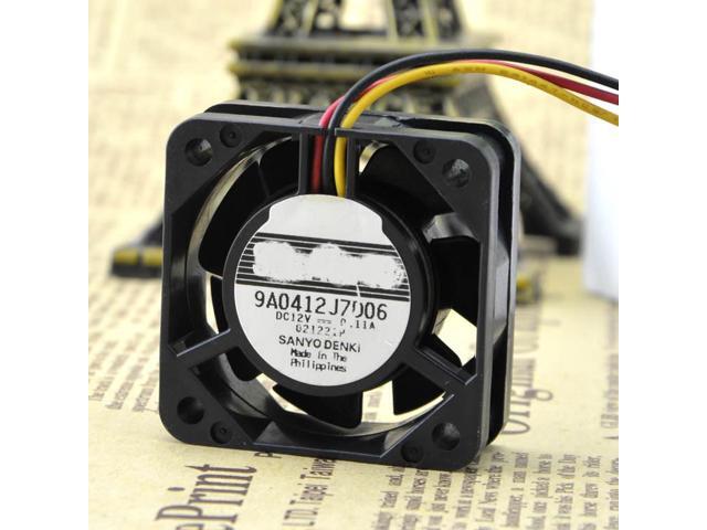 4015 12V 0.11A 9A0412J7D06 double ball cooling fan 3 line - Newegg.com