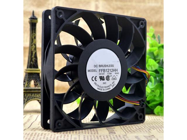 FFB1212HH 12CM 12025 12V 0.78A 4 line PWM cooling fan - Newegg.com