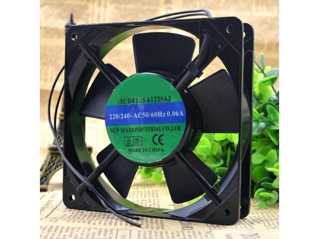The SA1225A2 220V AC 12025 12CM 2 wire heat dissipation fan cooling fan ...