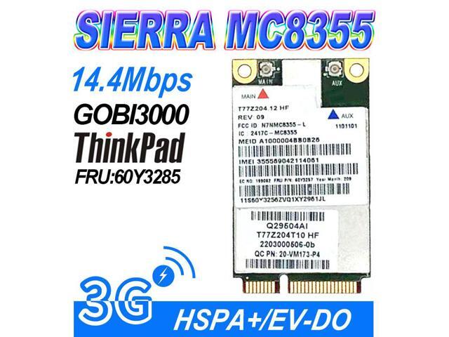 Sierra MC8355 GOBI3000 GPS 3G HSPA EVDO WWAN Wireless Card for Lenovo ...