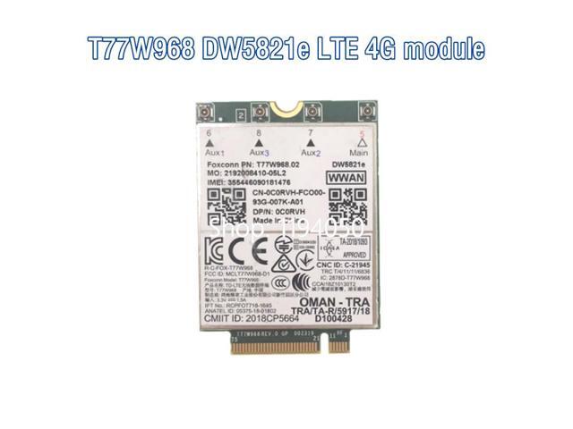 T77W968 DW5821e X20 LTE Cat16 1Gbps FDD-LTE TDD-LTE 4G module For Dell ...