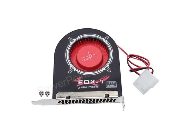 For PC Computer Chassis Case Heat Sink PCI Fan 2200RPM IDE Molex Power ...