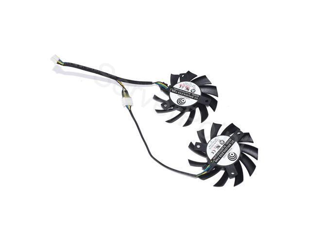 For MSI R5770 N450GTS HAWK A Pair Graphics Card Cooling PLA07010S12HH ...