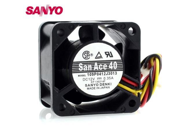 San Ace 40 4cm 40mm server fan 4028 40*40*28mm 12V 0.35A Server case ...