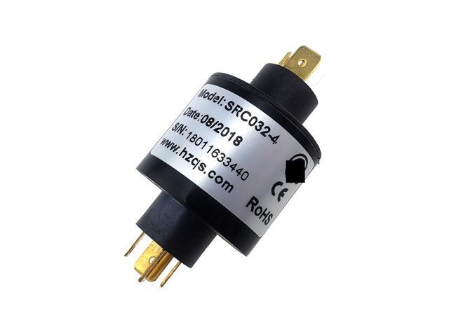SRC032-4 Slip Ring Connector 2wires 14A 2wires 2A Rotary Connector ...