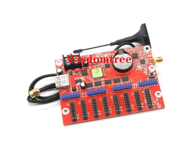 TF-C6UW(TF-WF-C) USB+wifi communication led scrolling sign controller ...