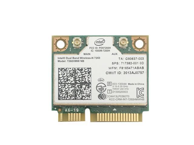 Dual Band 2.4G/5G Intel wireless-N 7260 7260NB 7260HMW NB PCI-E 300Mbps 802.11N Wireless Notwork ...