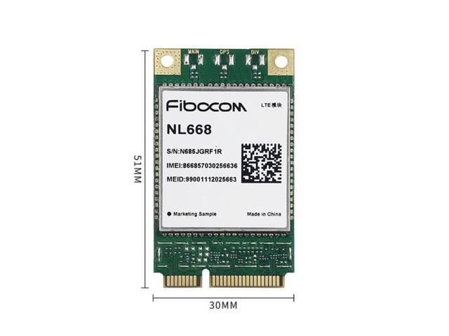 Fibocom NL668-LA MiniPCIe LTE Cat4 module for Latin America B1 B2 B3 B4 ...