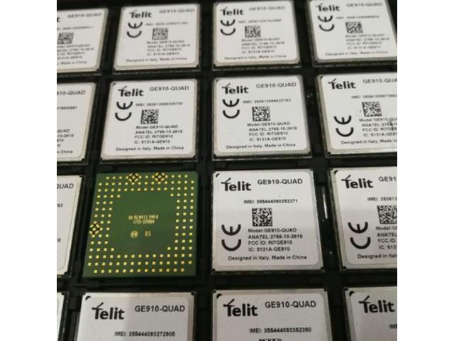 Telit GE910 series GE910-QUAD GSM GPRS module Quad bands 850/900/1800 ...