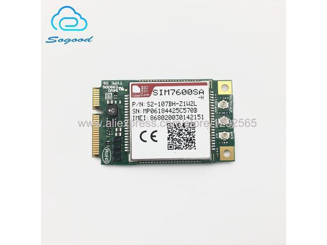 2pcs Sim7600sa H Simcom Mini Pcie Lte Cat4 Module Lte Fdd B1 B2 B3 B4