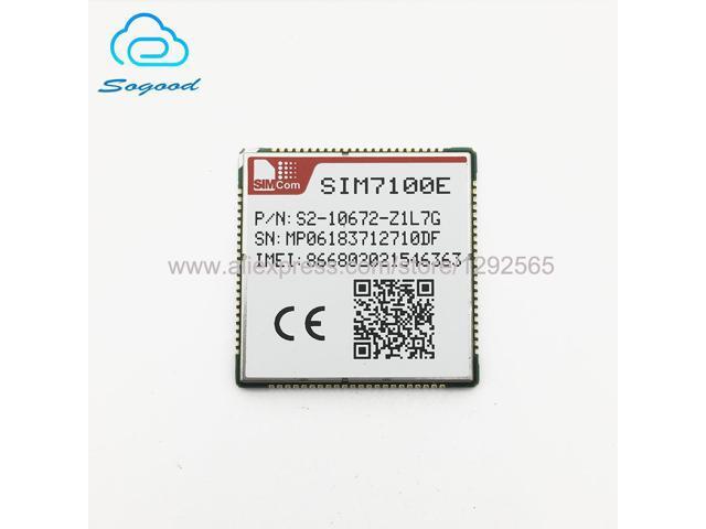 2pcs/lot SIM7100E SIMCOM LCC LTE Cat3 Module 100% &no fake SIMCOM LTE-FDD B1/B3/B7/B8/B20 ...