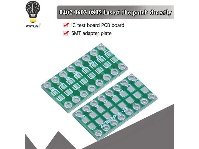 20pcs SMT DIP Adapter Converter 0805 0603 0402 Capacitor Resistor LED ...