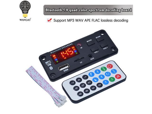 WAVGAT Mp3 player 6v-12v Bluetooth5.0 MP3 Decoding Board Module ...
