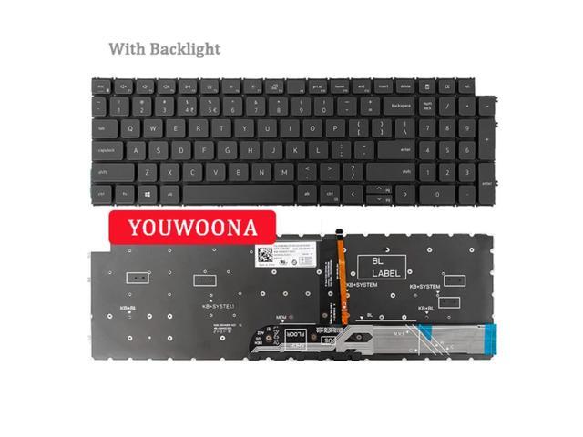 Laptop Keyboard For DELL Inspiron 3511 3515 Inspiron 15 5515 5510 7510 ...