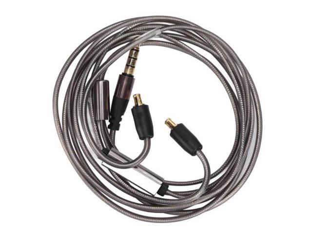 Headphone Audio Cable with Music Control and Mircophone 3.5mm Plug A2DC ...
