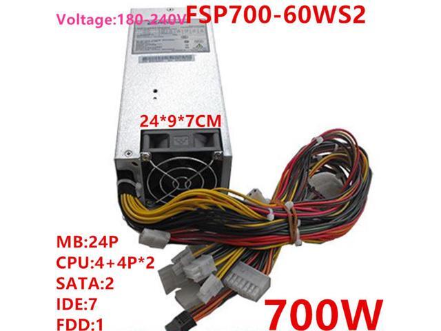 PSU For FSP 2U 700W Switching Power Supply FSP700-60WS2 FSP700-80WEPB ...