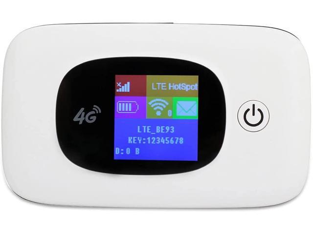 VSVABEFV 4G LTE Mobile Router with SIM Card Slot Unlocked Portable WiFi ...