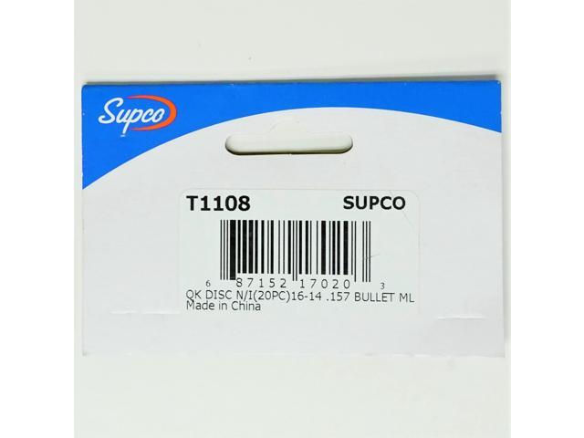 Supco T1108 Quick Disconnect Non-Insulated Bullet Terminal Wire 16-14 ...