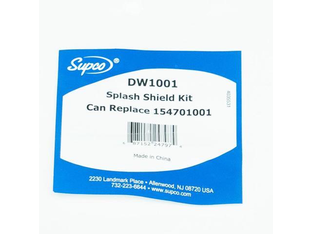 Supco DW1001 for Electrolux Frigidaire 154701001 Dishwasher Splash ...