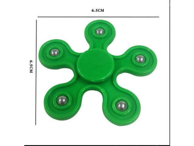 Th STOCK Spinning Top Five-Pointed Star Spinner Fidget Hand Spinner ...