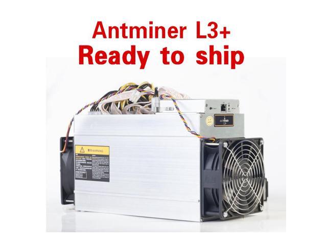 Refurbished: Bitmain ASIC Miner L3+ 504M/S 1.6J/MH consumption ratio ...