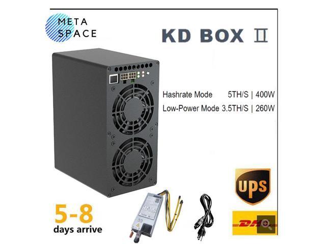 New Release Gold-shell KD Box II KD Box 2 KDA Miner 5T/400W or 3.5T ...