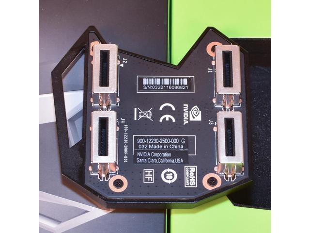 NVIDIA 2 Slot GTX SLI HB Bridge Model 900-12230-2500-000 - Newegg.com