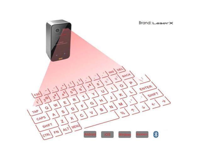 LaserX Projection Bluetooth Virtual Wireless Keyboard,Ultra-Portable ...