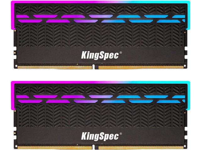 KingSpec DDR4 RAM RGB 32GB (2 x 16GB) Memory Module 3200 MHz 288-Pin 1 ...
