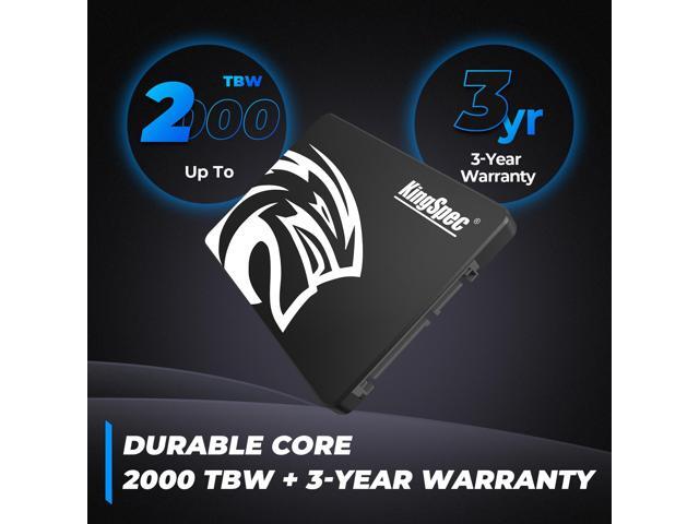 KingSpec SSD Internal Solid State Drive 2.5 Inch SATA III NAND Flash ...
