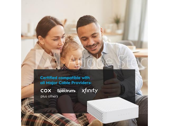 Hitron DOCSIS 3.1 Cable Modem (DOCSIS 3.1 Modem), 6 Gbps Max Speed ...