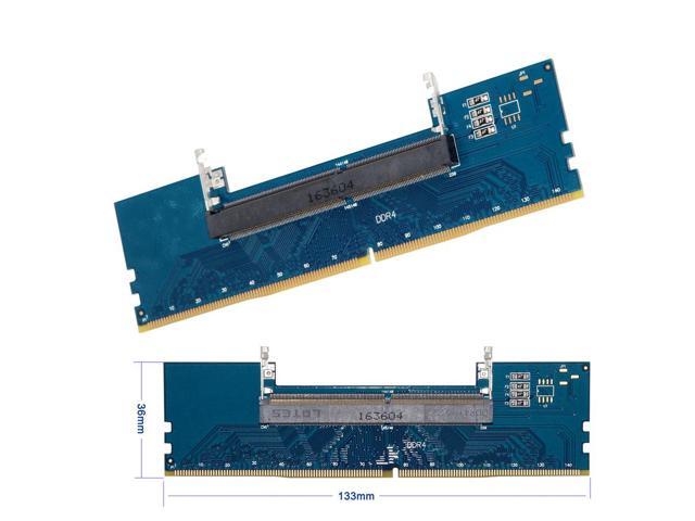 DDR4 Riser Card Laptop DDR4 RAM to Desktop Adapter Card SO DIMM to DDR4 ...
