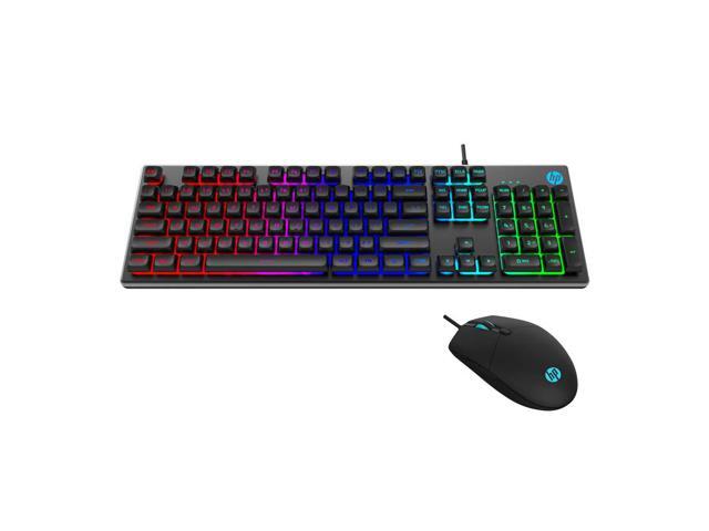 HP KM300F Wired Gaming Keyboard & Mouse Combo, Membrane Backlit, Anti ...