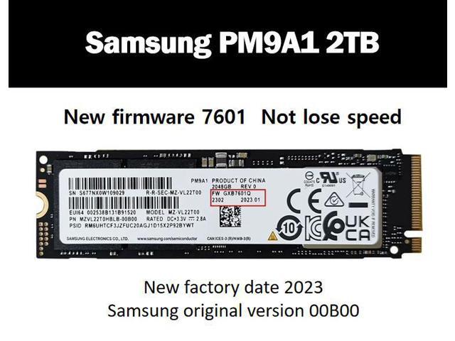 NEW Samsung PM9A1 2TB PCIe Gen 4 NVME SSD 7000MBs 2023 MODEL Solid ...