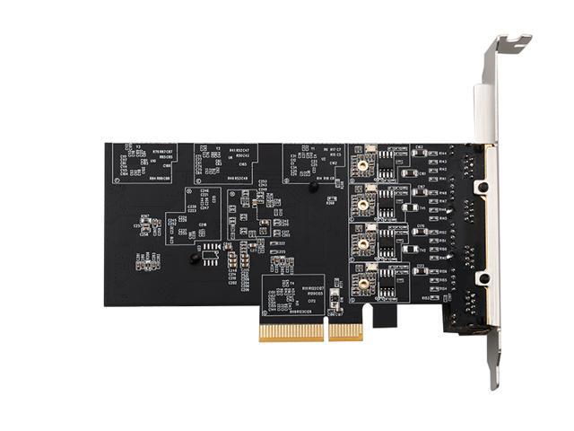 4 Ports 2.5G Gigabit Network Card High-speed Stable Network Card Gaming ...