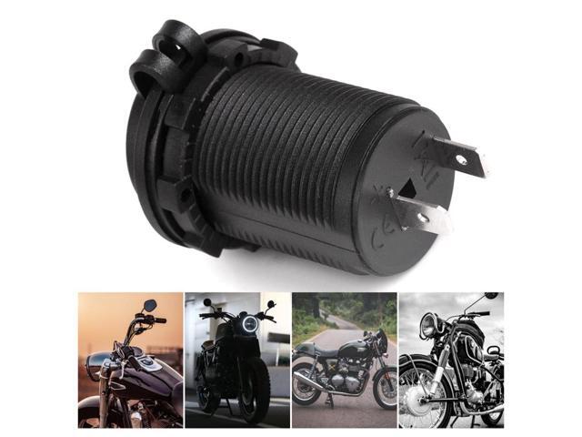 Car 12-24V Cigarette Lighter Outlet Waterproof For Car Truck Motorcycle ...
