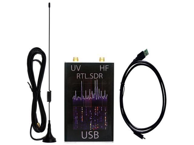 Ham Radio Receiver 100KHz-1.7GHz Full Band UV RTL-SDR USB Tuner ...