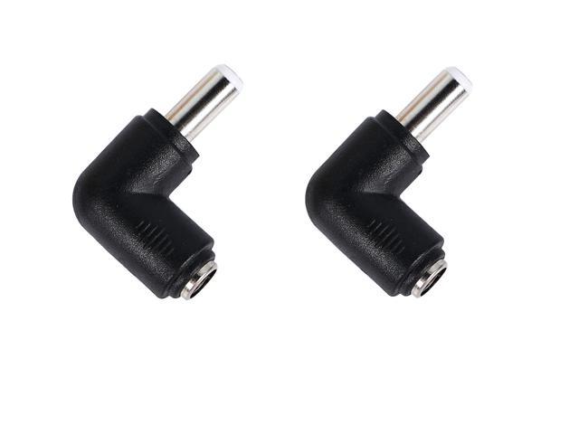 BUCIER DC Power Connector Adapter 90 Degree Angle DC5.5 x 2.5mm Male ...