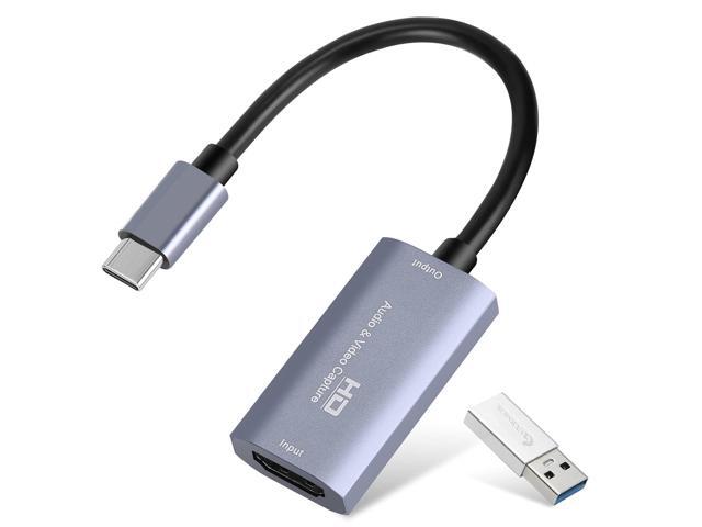 Video Capture Card, 4K USB3.0 HDMI to USB C Capture Card for Streaming ...