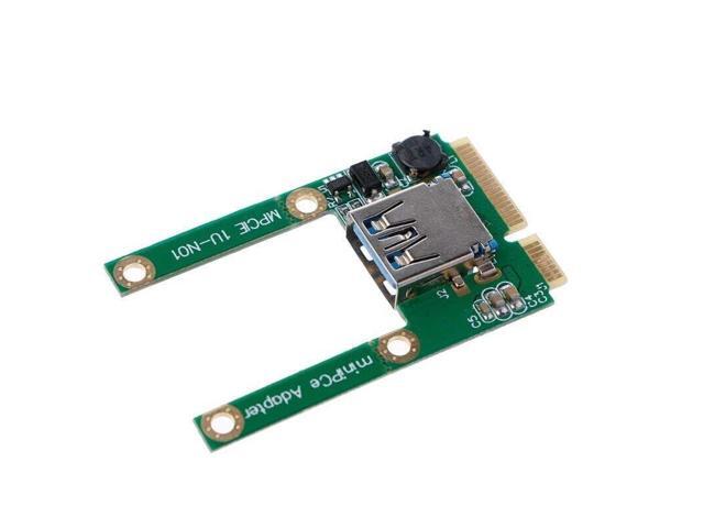 BUCIER Mini PCI-E Card Slot Expansion to USB 2.0 Interface Adapter ...