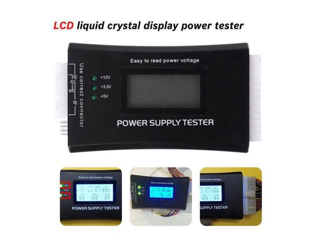 LCD Digital Power Supply Tester Portable Computer Power Tester - Newegg.com