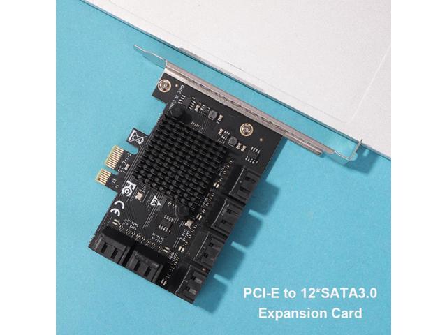 Chi a Mining-adaptador ASM1064 PCIE SATA PCI-E, 12 puertos SATA 6GB a ...
