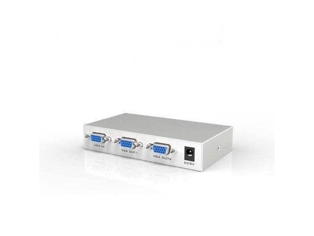 MT-VIKI 2Port VGA Splitter 1 Input 2 Output HD Video Splitter 1 ...