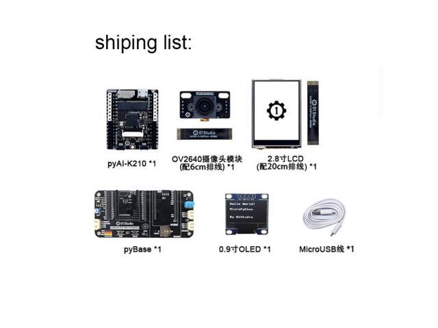 Nvarcher PyAI- K210 Development Board Cam Camera Module AI Artificial Intelligence With Lithium ...