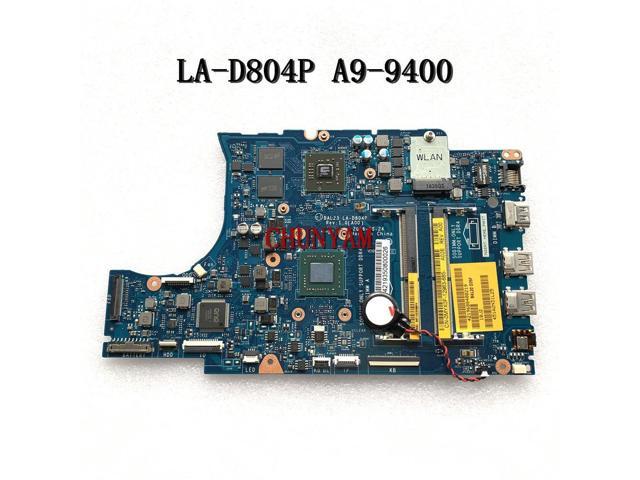 BAL23 LA-D804P FOR INSPIRON 15 5565 Laptop Motherboard A9-9400 R5 M435 ...